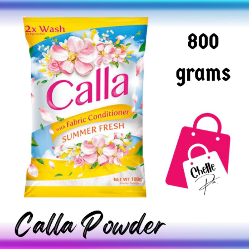 Calla Powder Detergent 800g | Shopee Philippines