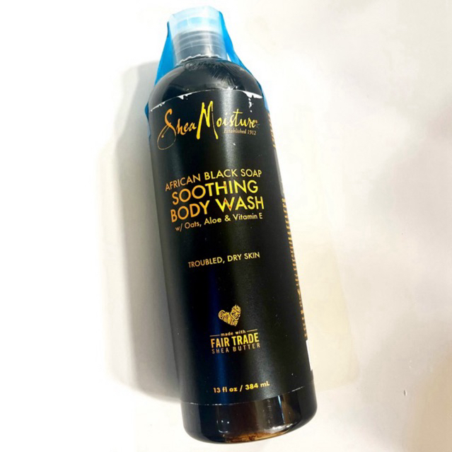 Sheamoisture African Black Soap Soothing Body Wash 13 Fl Oz 384 Ml