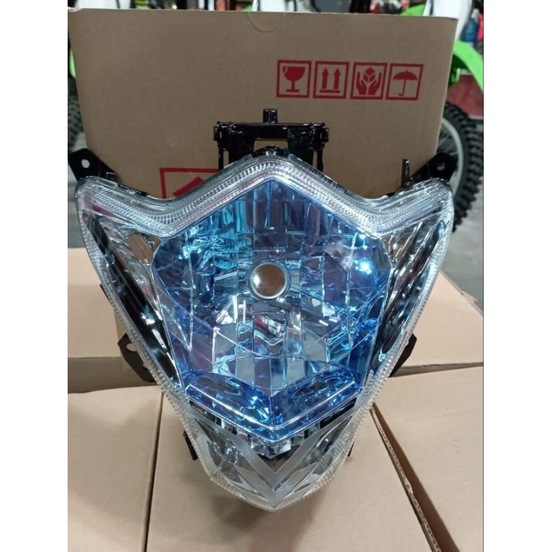 Sgp headlight raider 150 reborn bluish | Shopee Philippines