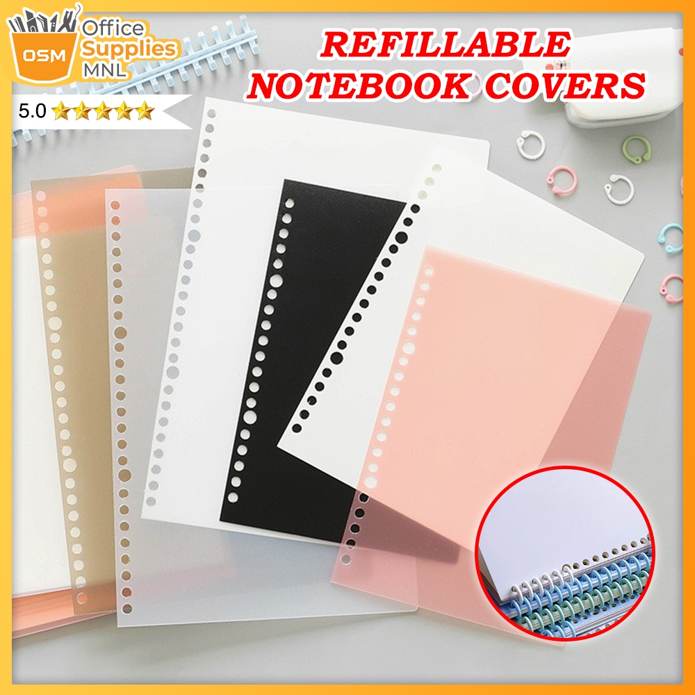 DIY Binder Refillable Notebook Covers and Customizable Plastic Coil ...