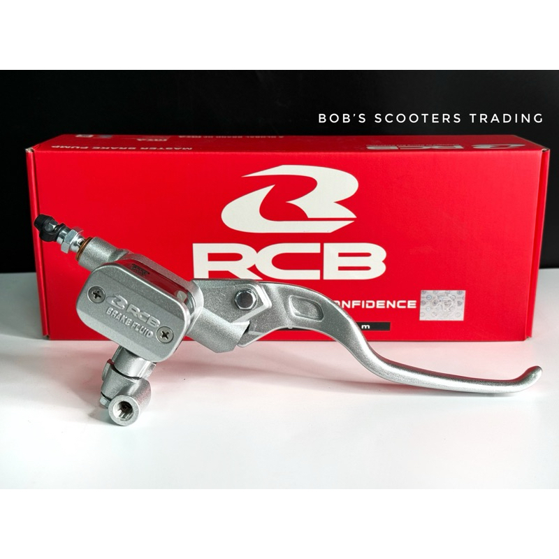 RCB E3 Master Brake Clutch Pump LEFT RIGHT 14MM SILVER (UNIVERSAL ...