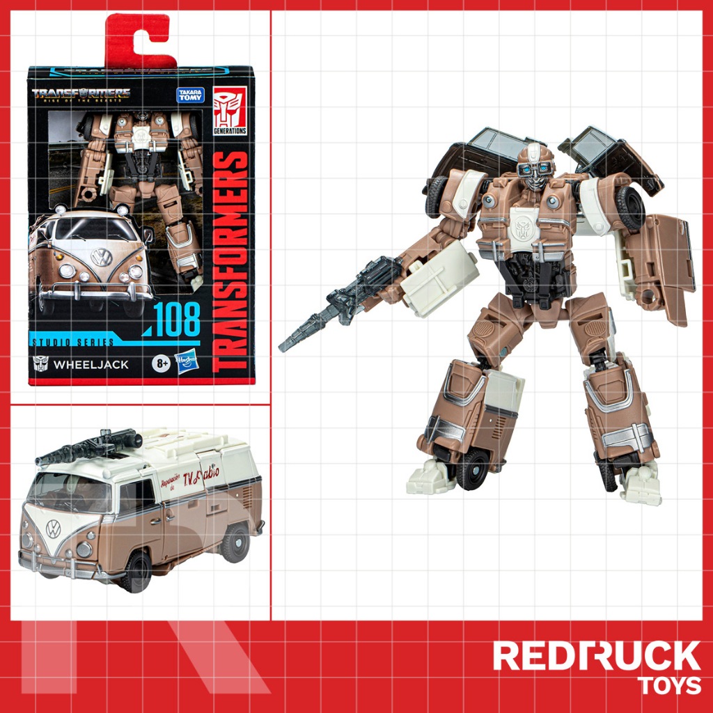 (In Stock) Transformers Studio Series 108 Wheeljack (Transformers ...