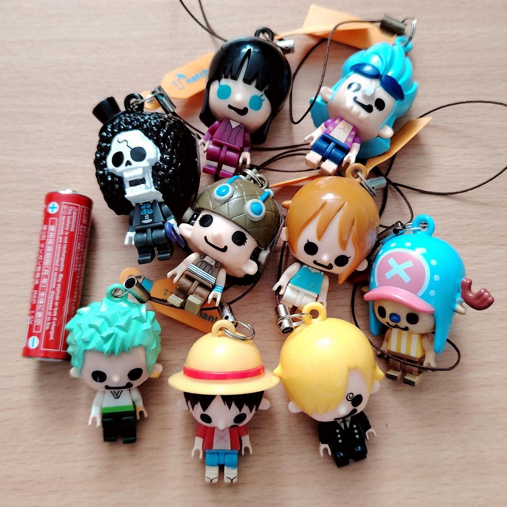 [ AUTHENTIC ] Onepiece_Panson Works Strawhat Crew SHC Keychain Set ...