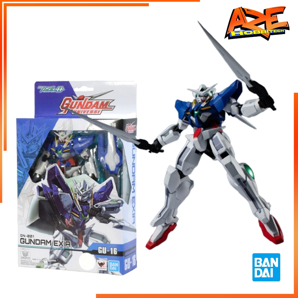 Gundam Universe Exia Gundam GU 16 Bandai Action Figure | Shopee Philippines