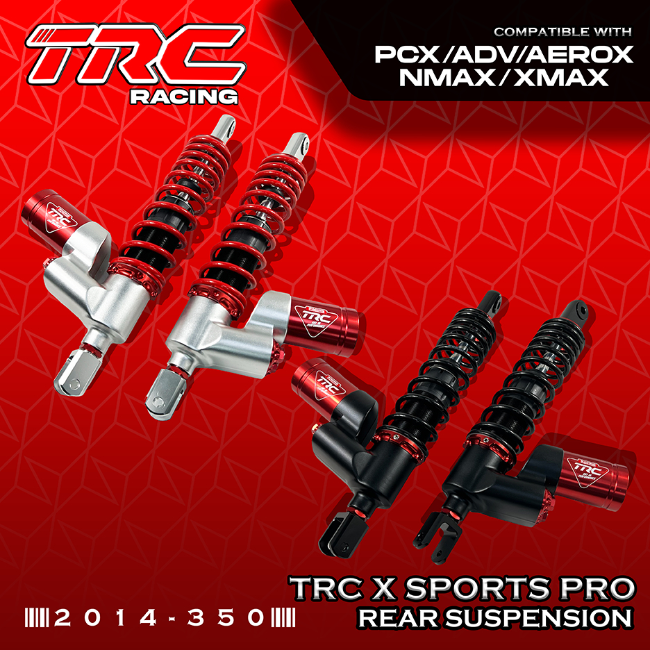 TRC Racing Shock Absorber Suspension X SPORTS PRO 350mm XMAX/ADV/PCX ...