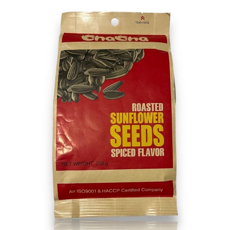 ChaCha Roasted Sunflower Seeds Spiced Flavor 130g Price for 3 Packs ...