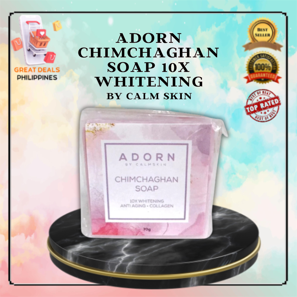 ADORN Chimchaghan Soap 10x Whitening by Calmskin | Shopee Philippines