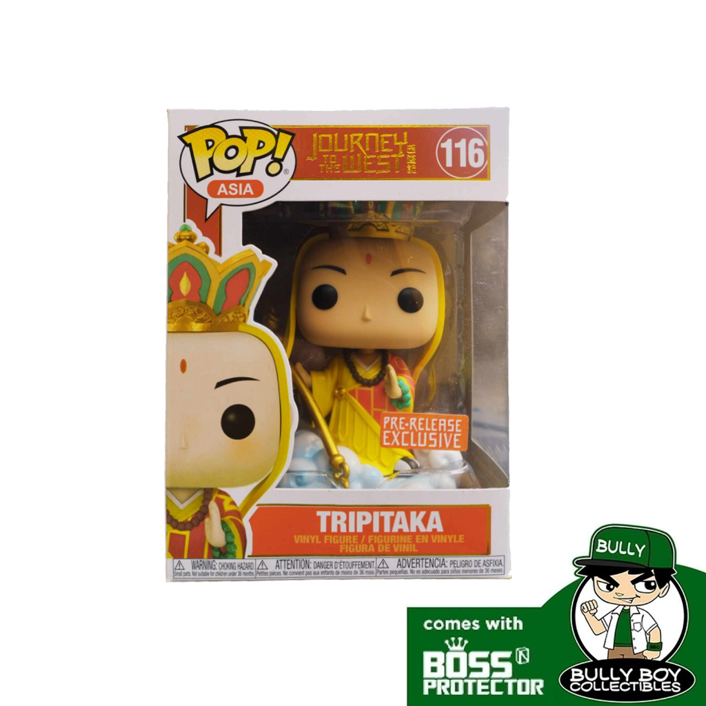 Funko POP! Asia: Journer To The West - Tripitaka 116 (Pre - Release Exclusive) With Boss ...