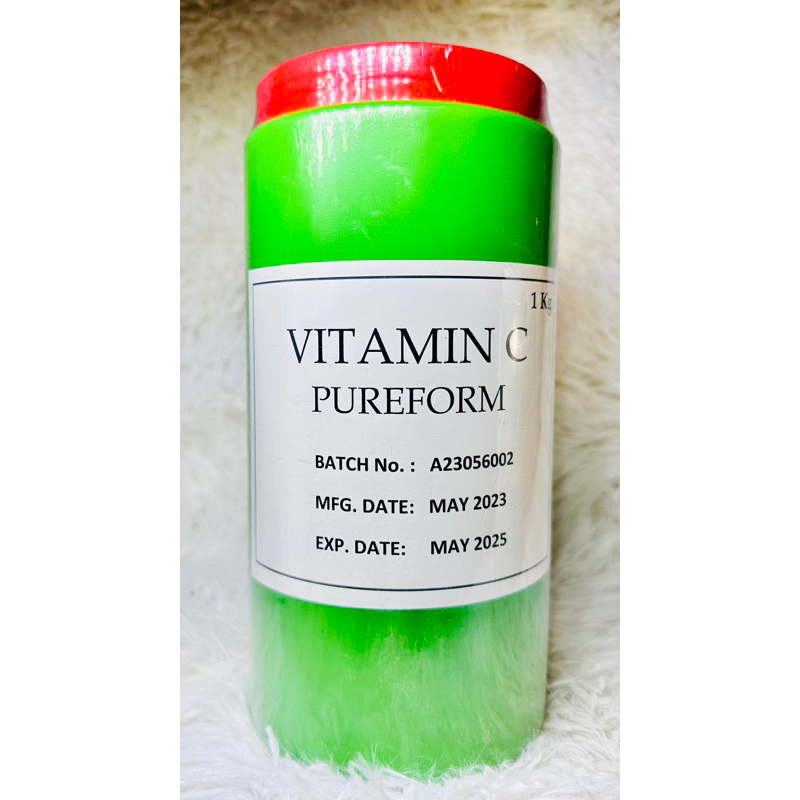 VITAMIN C PUREFORM 1 KG ( ESSENTIAL VET LABORATORIES INC ) | Shopee ...