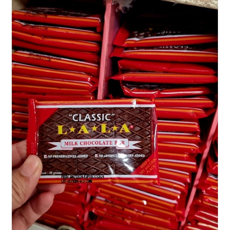 LALA Milky Chocolate Single Pack Original / UBE PASTILLAS | Shopee Philippines