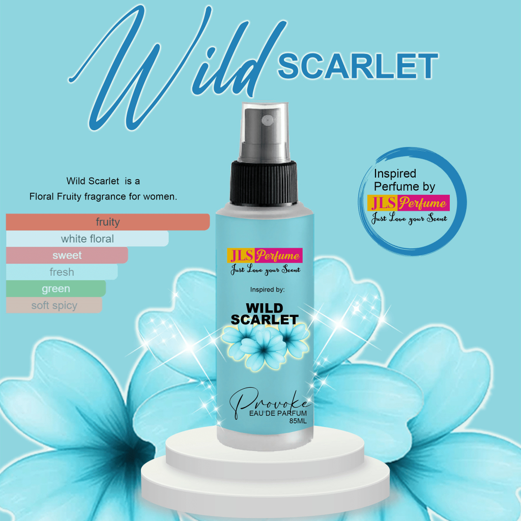 WILD SCARLET PROVOKE Women's Inspired Perfume 25% Oil Based 85ml By ...
