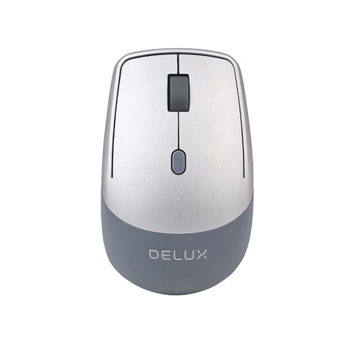 DELUX M330GX SILVER WIRELESS MOUSE | Shopee Philippines