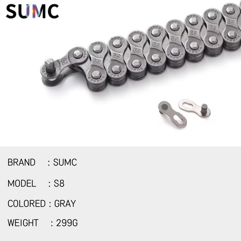SUMC BICYCLE CHAIN S82 8SPEED CHAIN MOUNTAIN BIKE ROAD BIKE FOLDING ... SUMC BICYCLE CHAIN S82 8SPEED CHAIN MOUNTAIN BIKE ROAD BIKE FOLDING ...