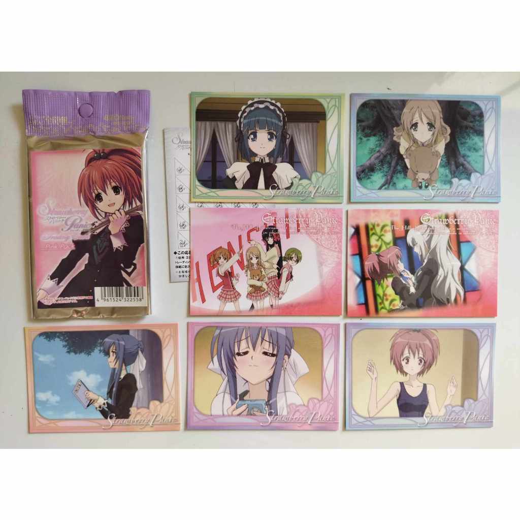 Strawberry Panic Yuri Anime Cards Official | Shopee Philippines