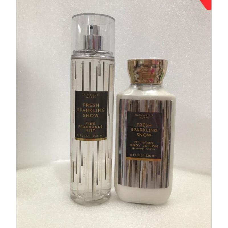 (Rare) Fresh Sparkling Snow Fragrance Body Mist - Lotion | Shopee ...
