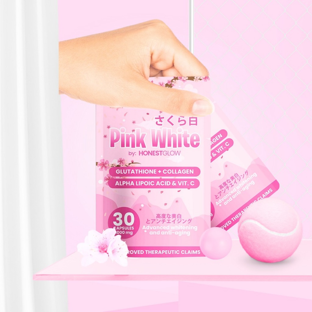 Pink White by Honest Glow, Advanced Whitening and Anti Aging | 30 ...
