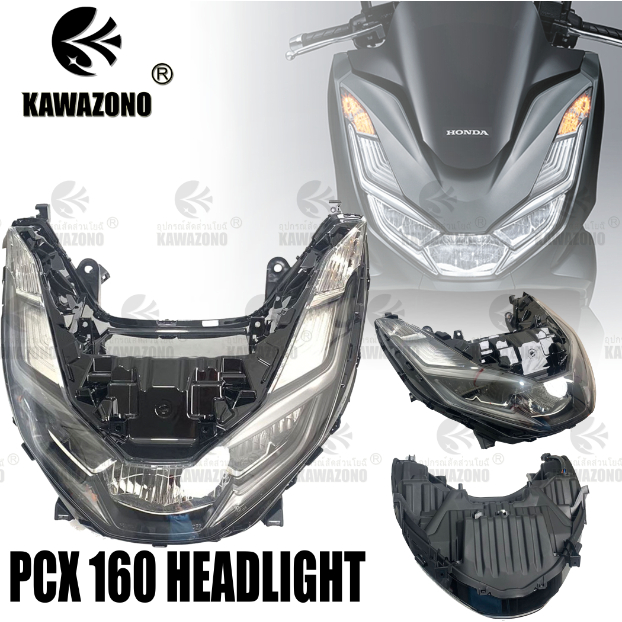 HEADLIGHT ASSEMBLY FOR HONDA PCX 160 MOTORCYCLE | Shopee Philippines