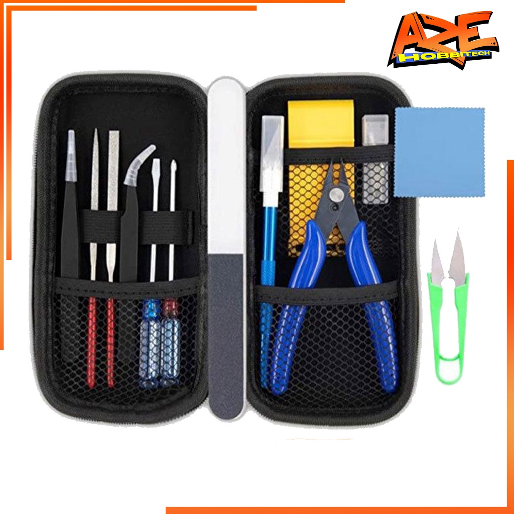 15 PCS Model Tool Kit Modeler Basic Tools Hobby Building Tool Kit for Gundam model kit | Shopee ...