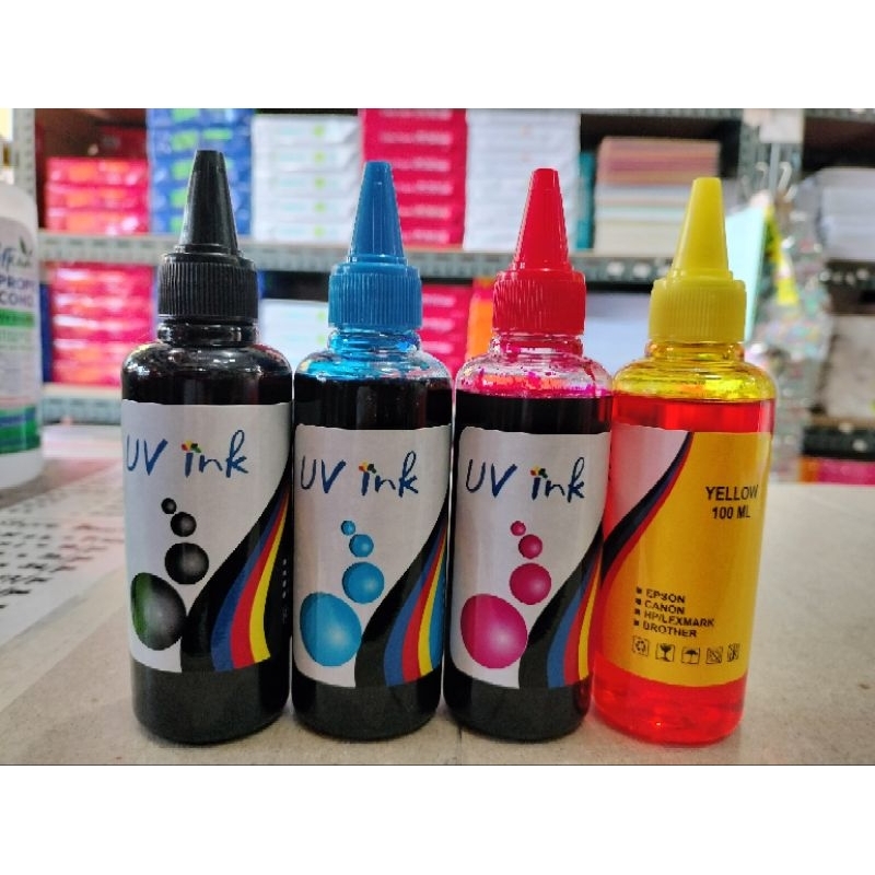 Universal Ink 100ml blk/cyan/yellow/magenta | Shopee Philippines