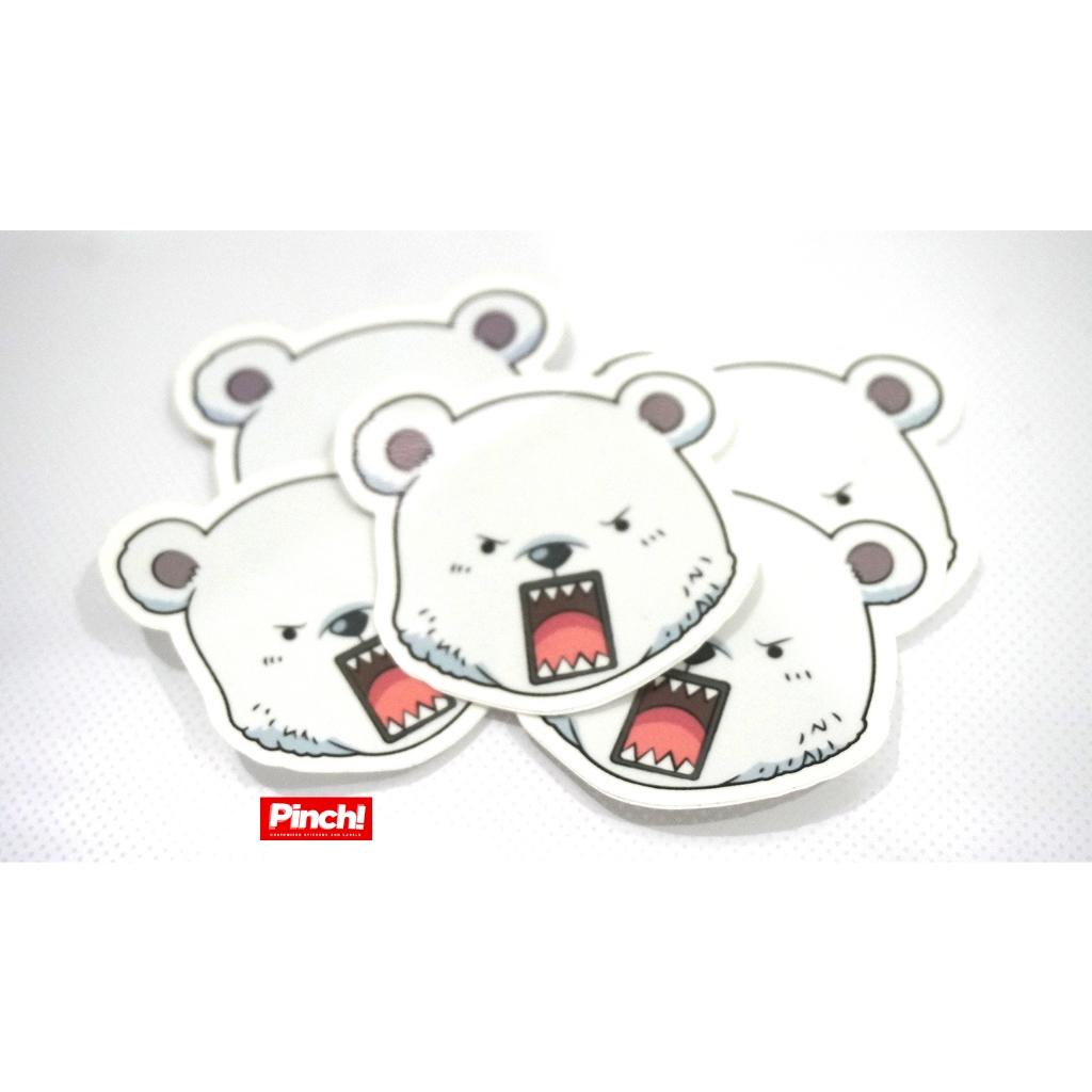 One Piece Sticker - Bepo Heart Pirates Law 4pcs | Shopee Philippines