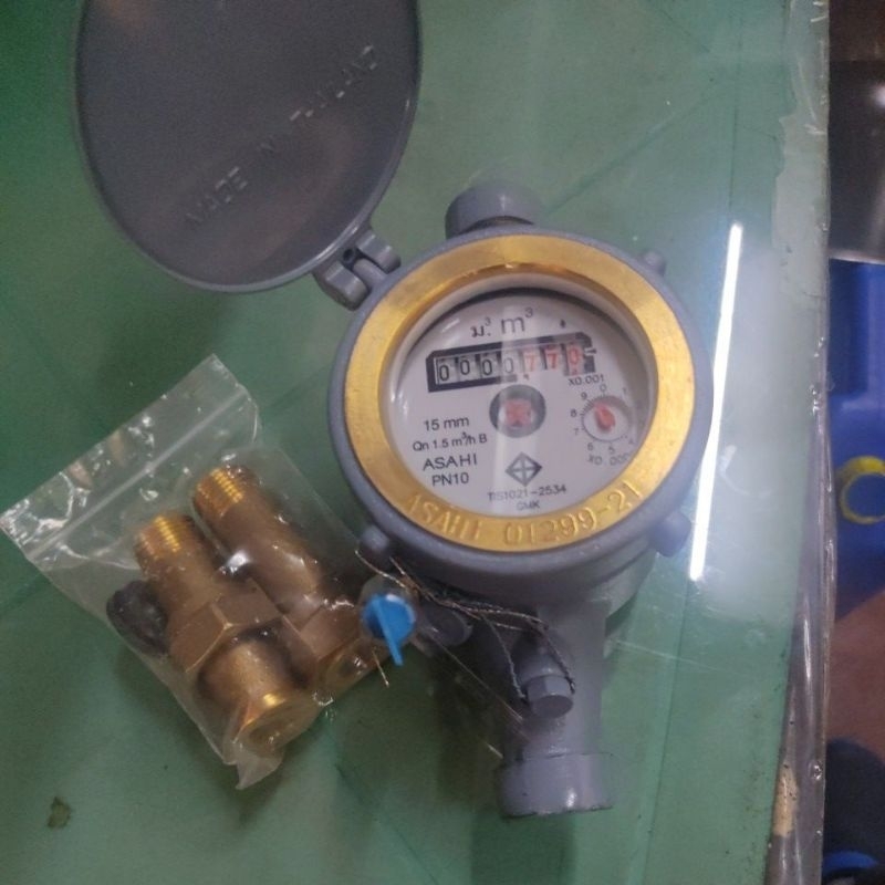 Original Asahi Water Meter GMK 1/2" with Calibration Certificate | Shopee Philippines