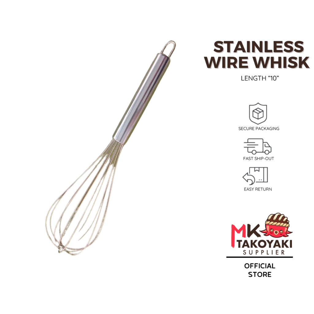 Wire Whisk (Stainless) | Shopee Philippines