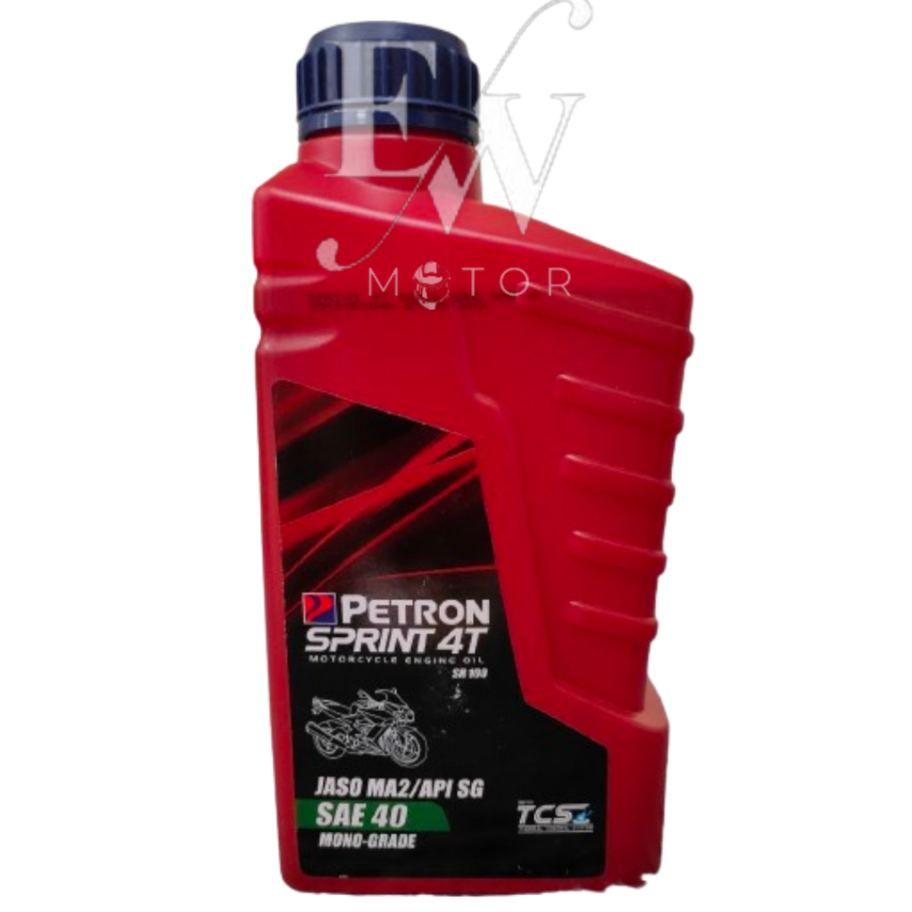 PETRON SPRINT 4T SR100 MONO-GRADE MOTORCYCLE ENGINE OIL SAE 40 1 LITER | Shopee Philippines