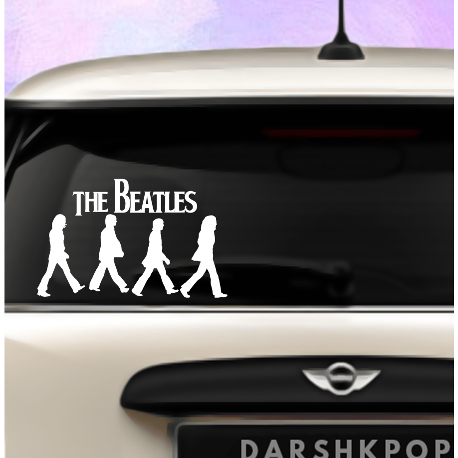 The Beatles Waterproof Decal Car Vinyl Stickers | Shopee Philippines
