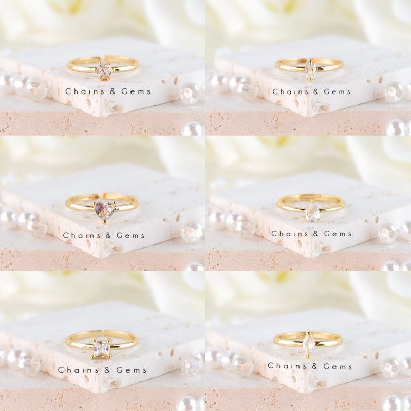 Promise Ring Series: Minimalist Collection | Adjustable | NO BOX ...