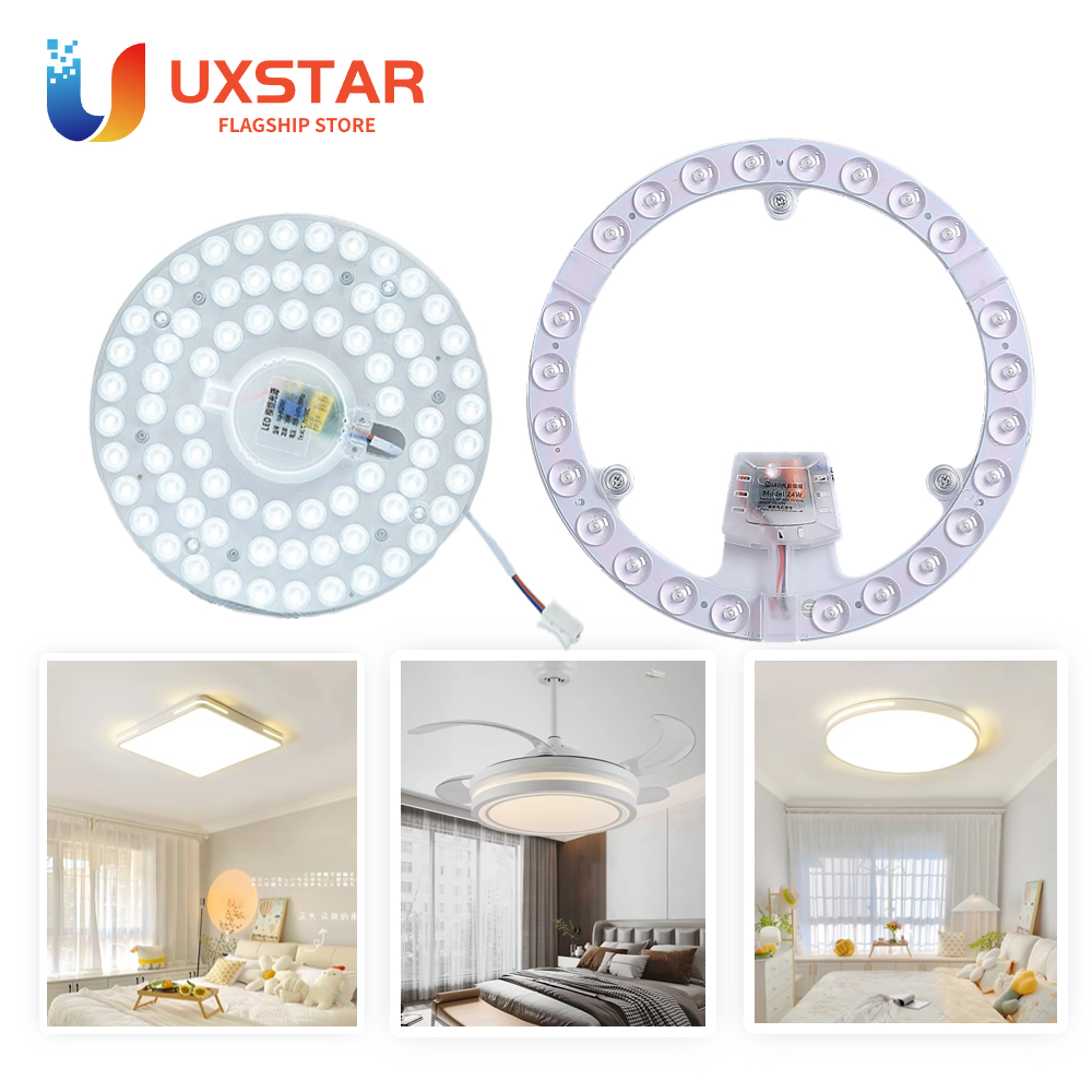 Ceiling Light Replacement Tricolor led light Remote control dimming ...