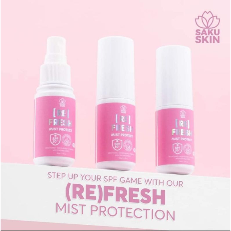 Saku Skin EVERY SINGLE DAY REFRESH MIST PROTECT 30ML BY SAKU SKIN (COD/ONHAND) | Shopee Philippines