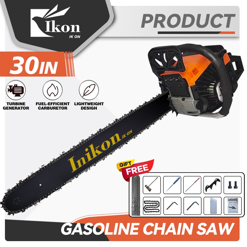 Large Size 30/36 Inches Profession Chainsaw Gasoline 72cc 5.5kw High ...