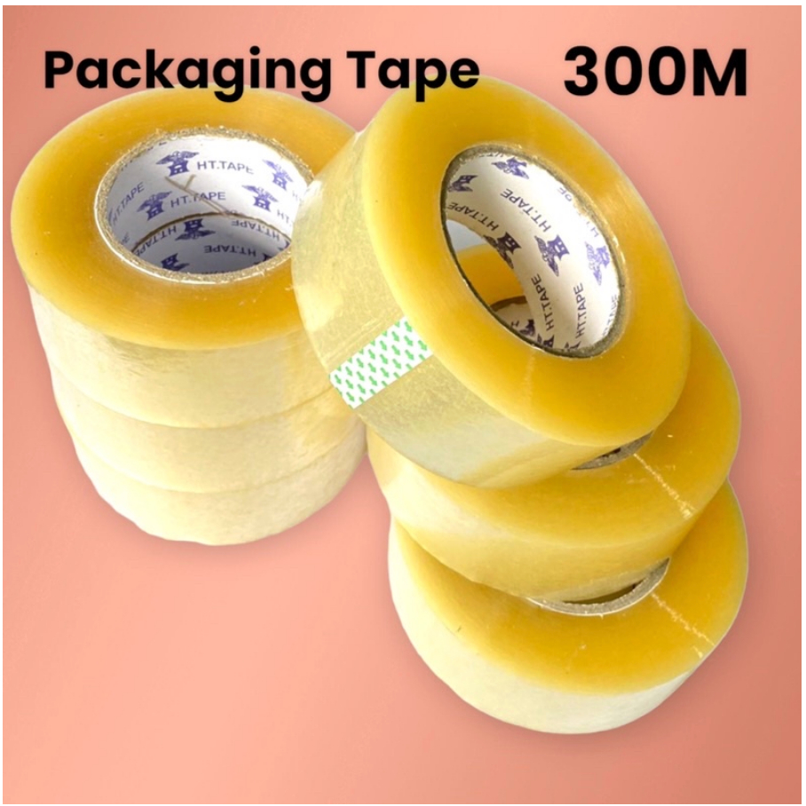 300/200METER'S Wide Transparent Tape Big Roll Sealing Tape Long Express ...