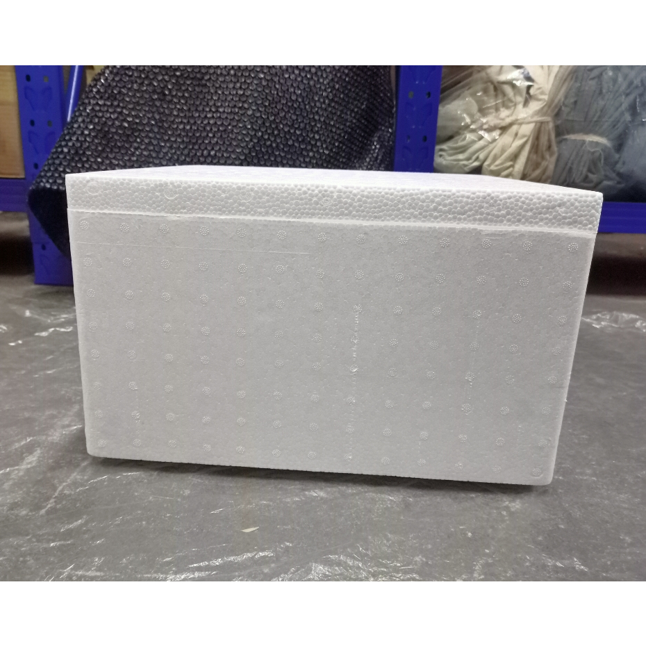 STYRO BOX / HALF LAYER /Size: 15.5" x 15.5" x 9.25" (L x W x H)inches ...