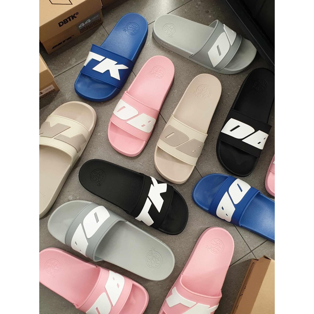 DBTK Cipher Slides (Black / Gray) | Shopee Philippines