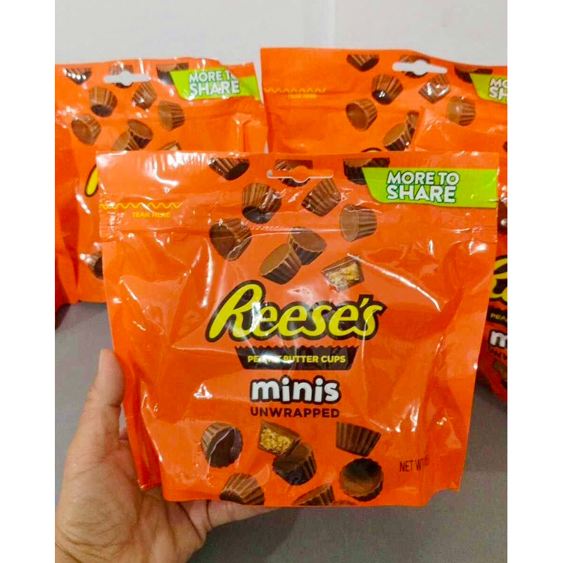 Reese’s Peanut Butter Cups Minis Unwrapped 185g (Share Pack) | Shopee Philippines