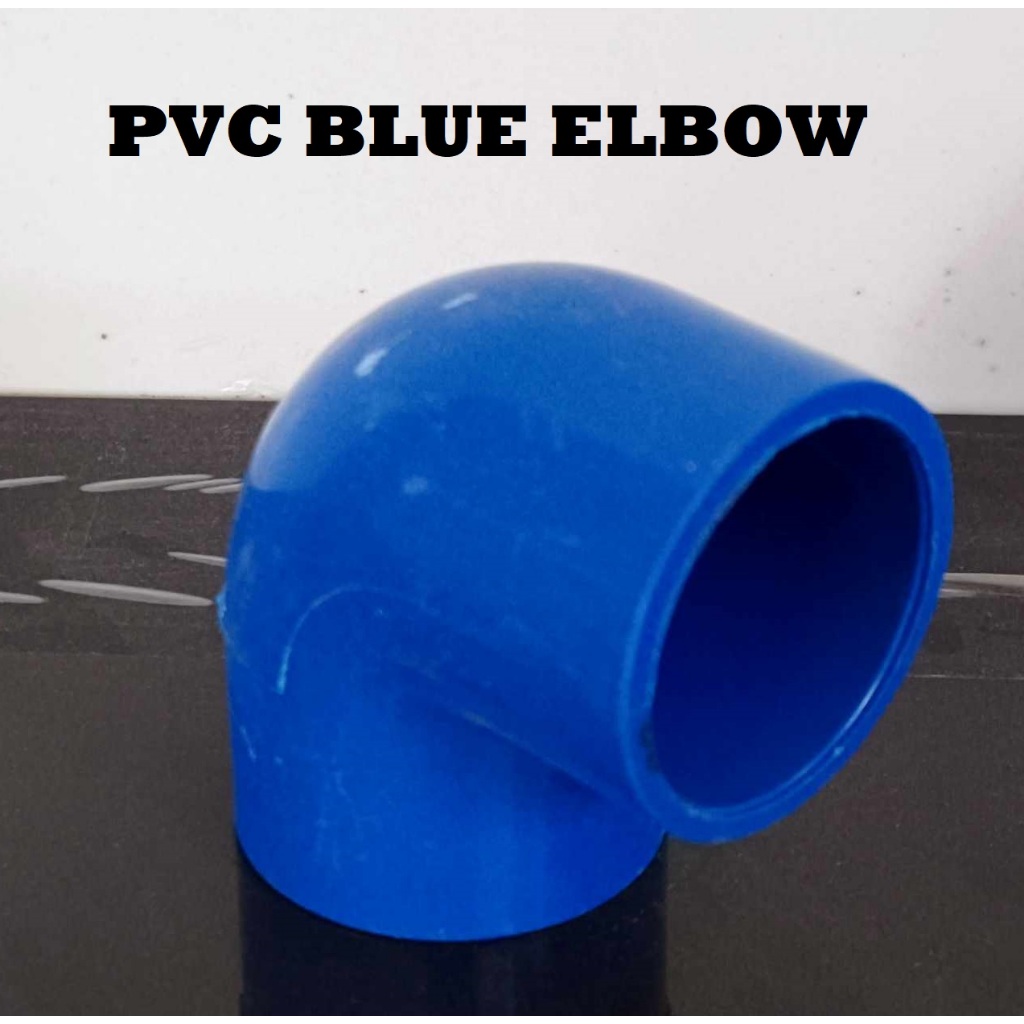 PVC BLUE ELBOW SIZES 1/2"(20MM) ; 3/4"(25MM) ; 1"(32MM) ; 1 1/4"(40MM ...