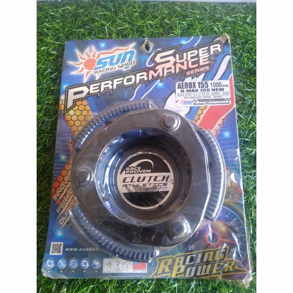 SUN RACING CLUTCH ASSY. HD for AEROX 155/NMAX 155 (1000rpm/1500rpm ...