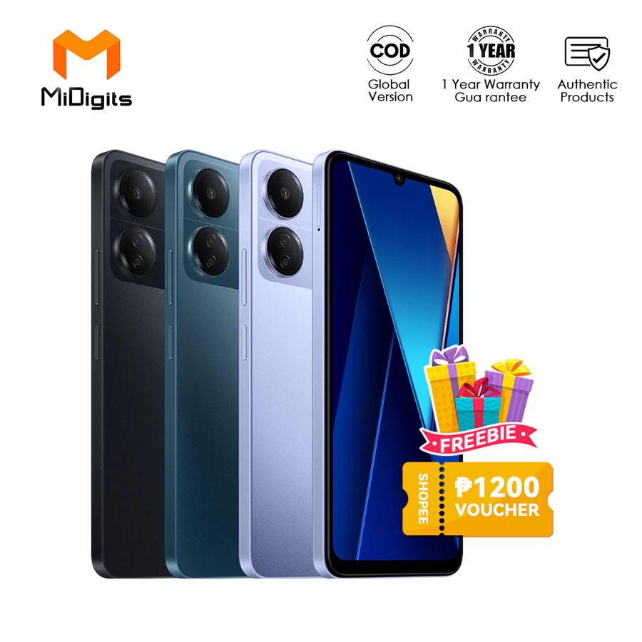 Poco C65 Smart Phone 6/128GB 8/256GB 50MP AI Triple Camera Smooth 6.74 ...