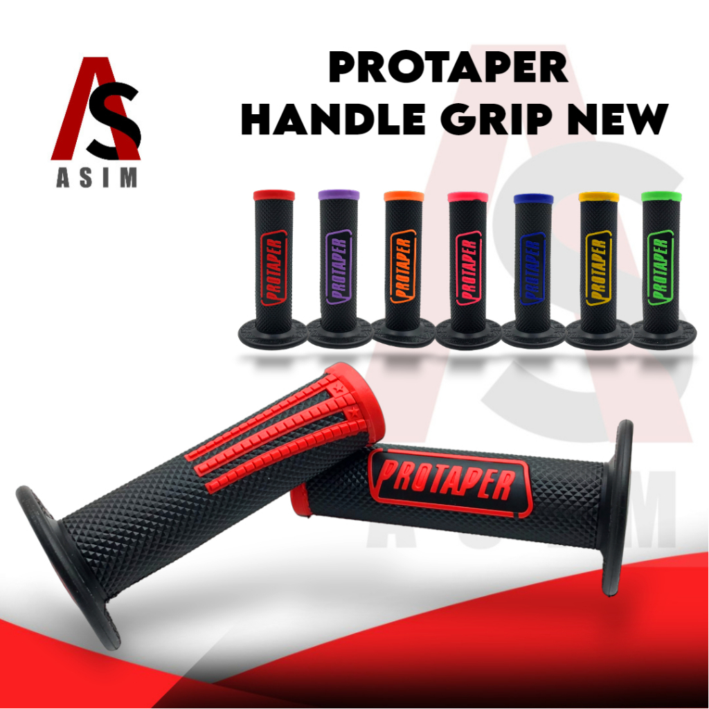 ASIM MOTORCYCLE PROTAPER HANDLE GRIP W/DESIGN UNIVERSAL | Shopee ...
