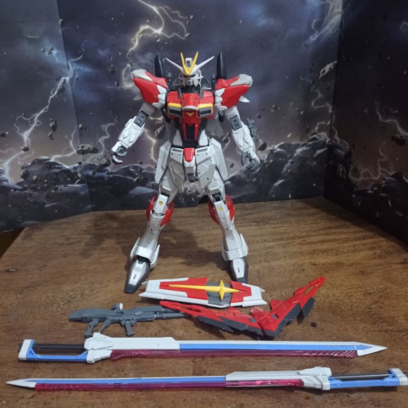 Pre Loved Daban Sword impulse Master Grade 1/100 Gundam mecha robot ...