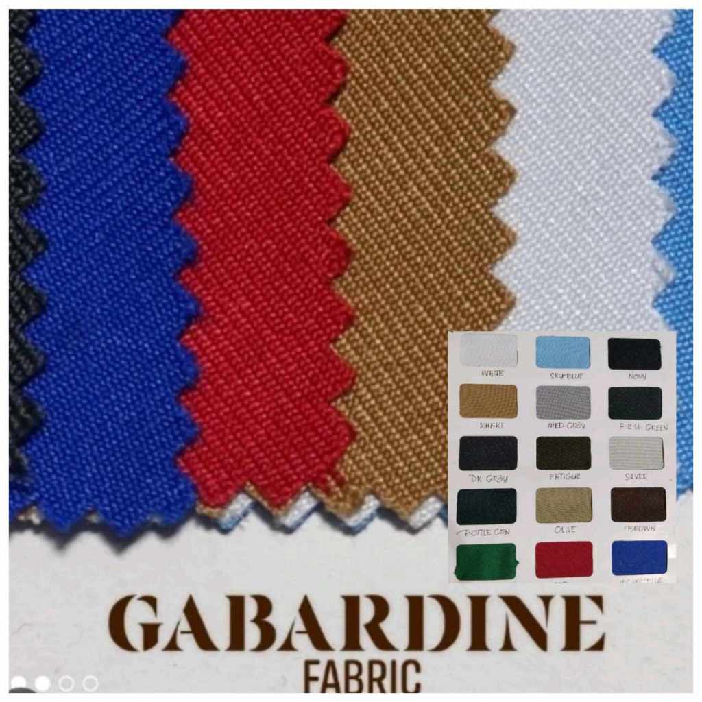 US GABARDINE FABRIC 60" Width (SOLD PER ROLL)60 YARDS IN 1 ROLL ...