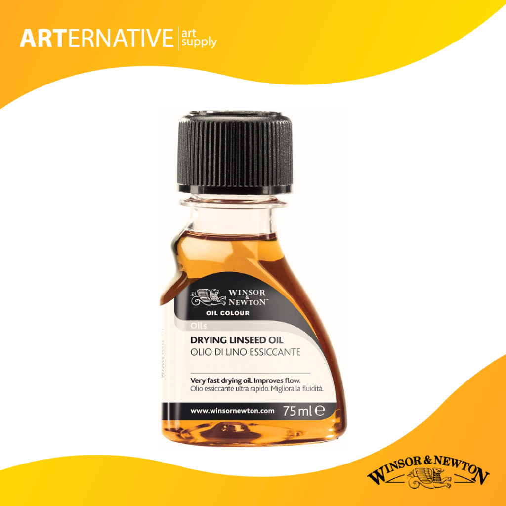 Winsor & Newton Drying Linseed Oil 75ml | Shopee Philippines
