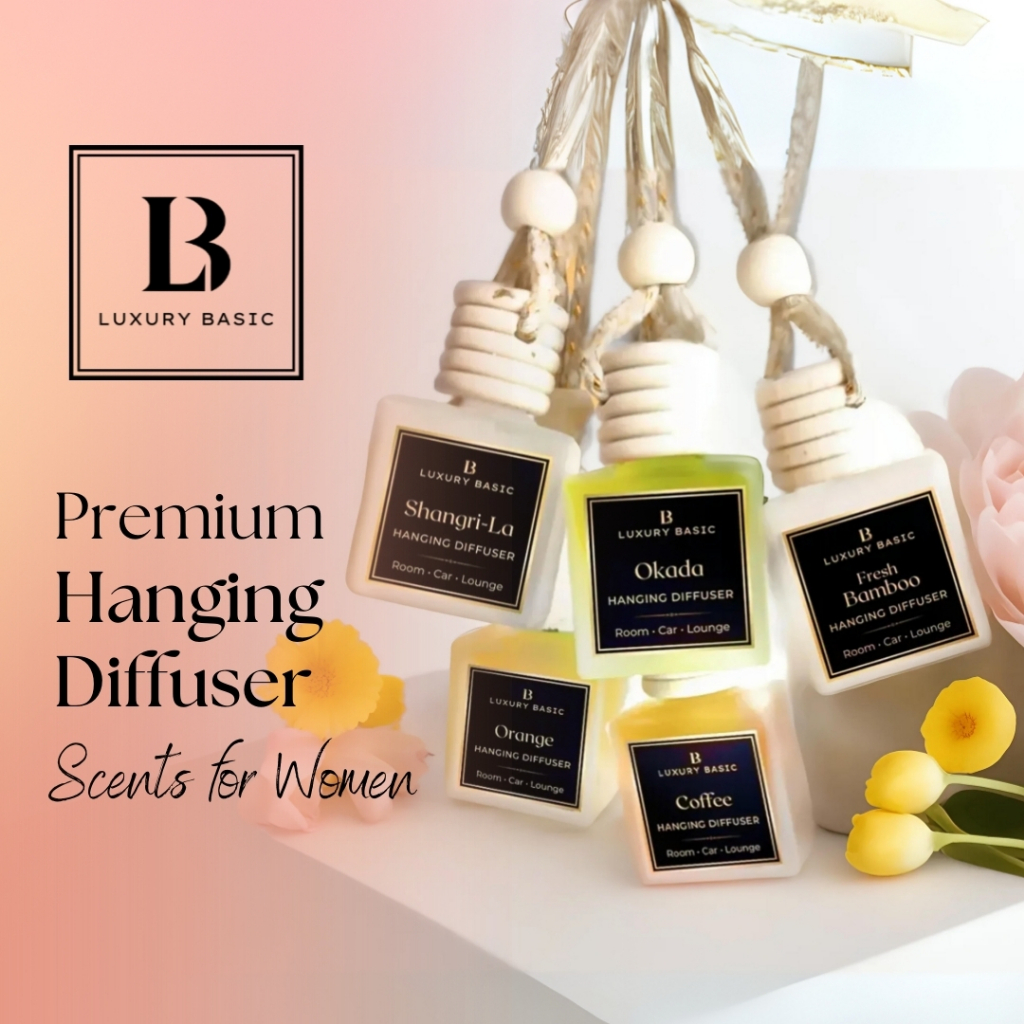 Luxury Basic Premium Hanging Diffuser Scents Aromatherapy Fragrance Oil Home Room Air Car ...