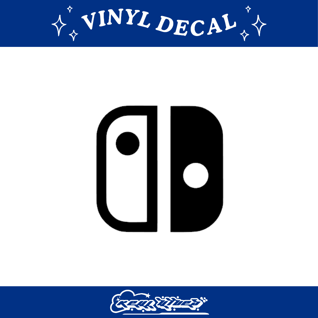 Nintendo Switch logo vinyl stickers brand laptop tumbler vinyl decals ...