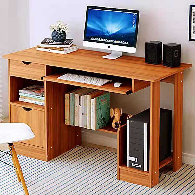 HomeCare #4072 Modern Furniture Computer Table with Drawers and CPU ...