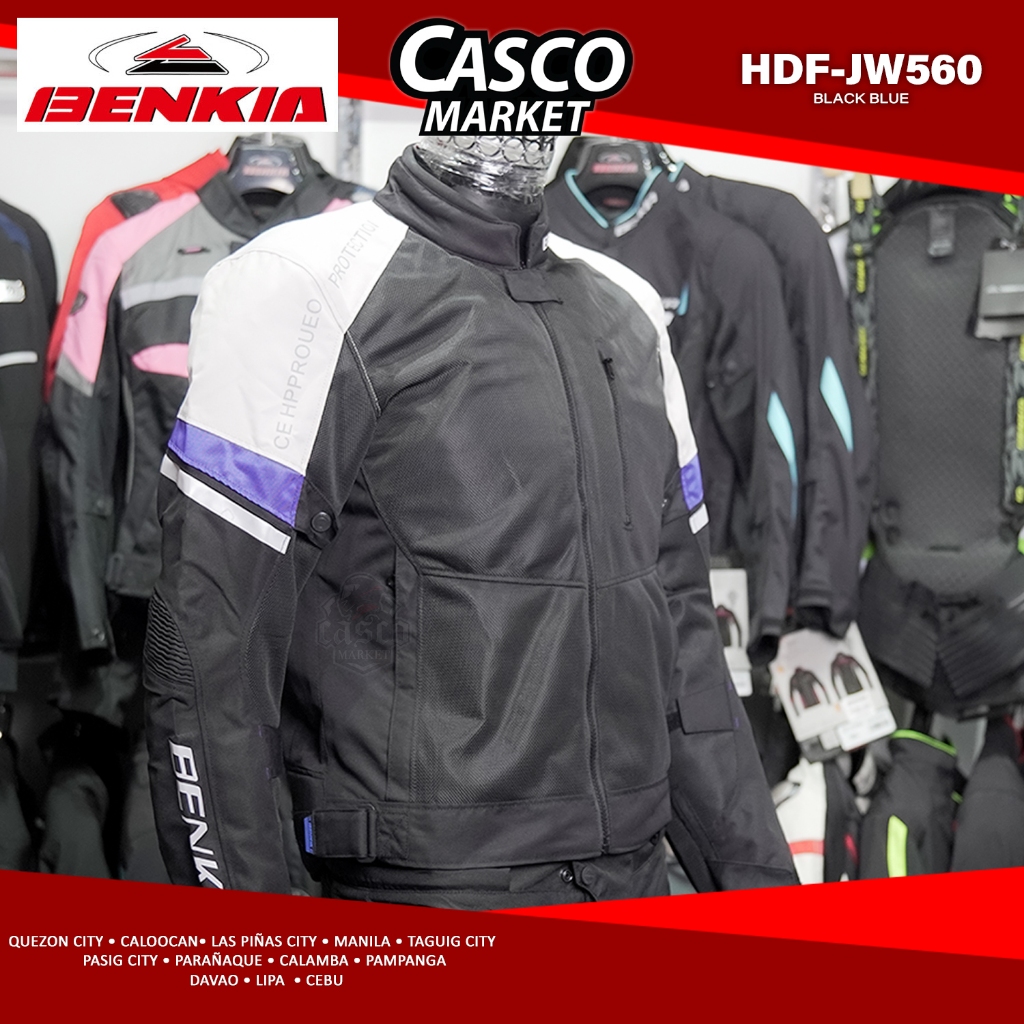 BENKIA HDF- JW560 NEW MODEL MEN'S PADDED RIDING JACKET | Shopee Philippines