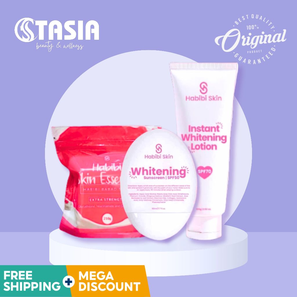 (SAVE MORE) Habibi Skin Essentials Face and Body Set | Habibi Soap ...