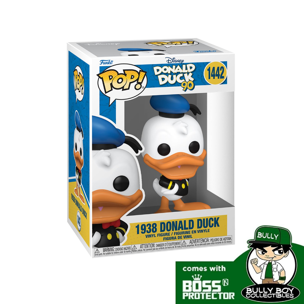 Funko POP! Disney: Donald Duck 90th Anniversary - 1938 Donald Duck 1442 ...