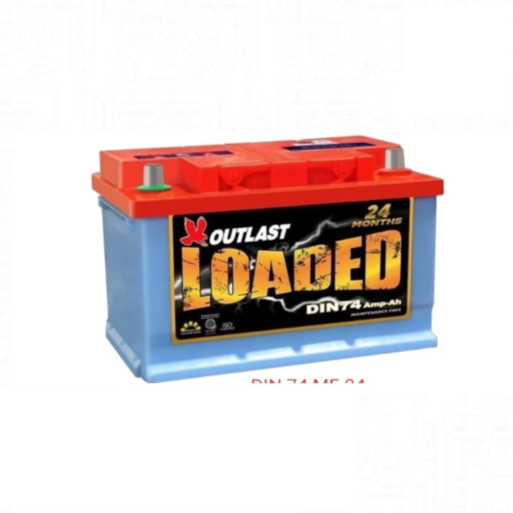 OUTLAST EXCEED 3SM CAR BATTERY WITH FREE BATTERY SOLUTION QR- 4956543 ...